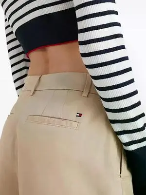 Tommy Hilfiger Pleated-cuffed Trousers