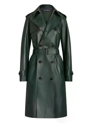 Ralph Lauren Belted Double-breasted Coat