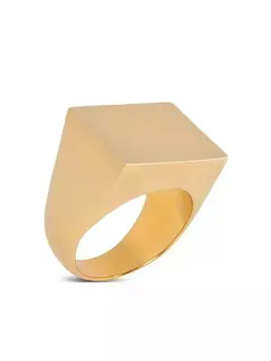 Dries Van Noten Polished Signet Ring - Gold