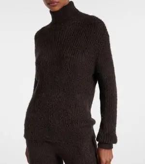 Loro Piana Turtleneck Wool-blend Sweater