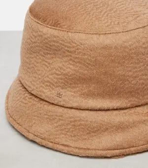 Max Mara Reversible Camel Hair Bucket Hat - Beige