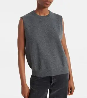 EXTREME CASHMERE X Be Now Cashmere-blend Sweater Vest