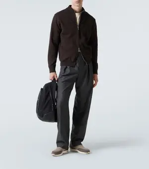 Loro Piana Whitney Cotton-blend Jersey Bomber Jacket