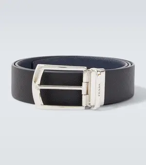 Prada Leather Belt - Black