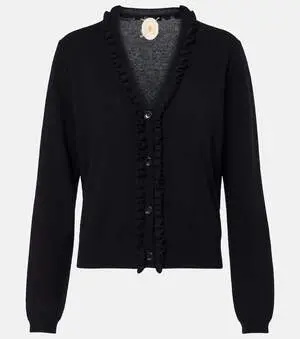 Jardin Des Orangers Frill Cardigans For Women