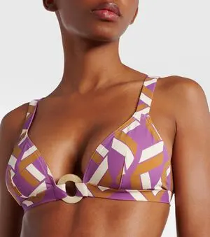 ERES Must Printed Bikini Top - Multicoloured
