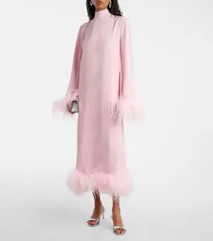 TALLER MARMO Gina Crêpe Cady Midi Dress