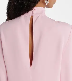 TALLER MARMO Gina Crêpe Cady Midi Dress