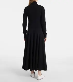 Extreme Cashmere N°302 Cashmere-blend Zip-up Jacket - Black