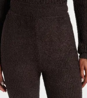 Loro Piana Silk And Cashmere Flared Pants
