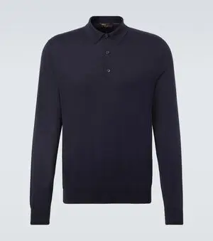Loro Piana Cotton Polo Shirt - Blue