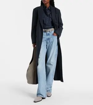 Brunello Cucinelli Monili Suede Knee-high Boots - Grey
