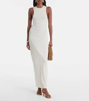 Wardrobe.NYC Cotton-blend Maxi Dress