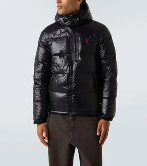 Polo Ralph Lauren Puffer Down Jacket With Detachable Hood - Black