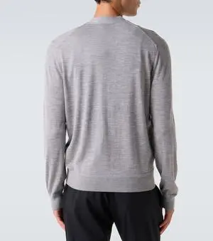TOM FORD Wool Cardigan - Grey