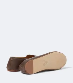 Loro Piana Anton Walk Leather Loafers