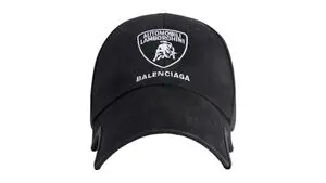 Balenciaga Automobil Lamborghini Cap - Black