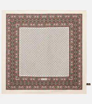 Loro Piana Printed Silk Scarf