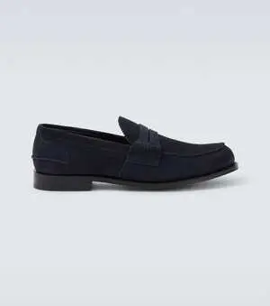 Church's Pembrey Suede Loafers - Blue