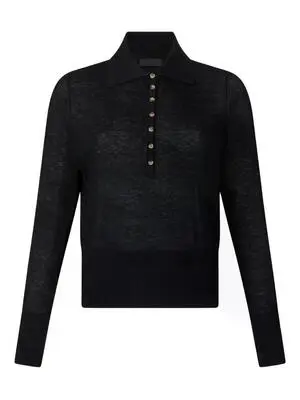 Liu Jo Polo-neck Ribbed Sweater