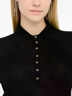 Liu Jo Polo-neck Ribbed Sweater