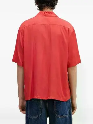 Aries Ancient Column Short-sleeve Shirt - Red