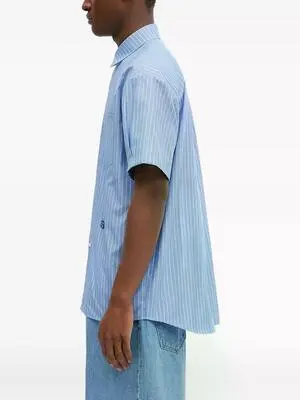 ADER ERROR Striped Short-sleeve Shirt