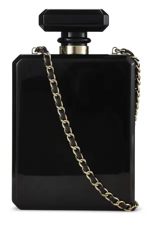 Chanel Acrylic Perfume Bottle Minaudière Clutch