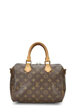 LOUIS VUITTON Monogram Speedy Bandouliere 25 - Brown