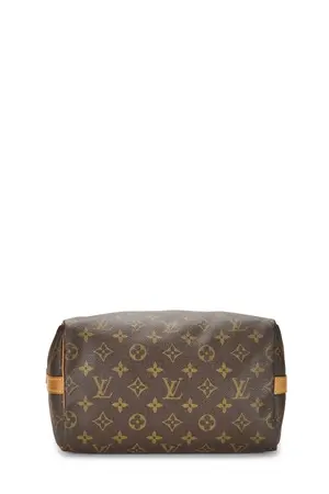 LOUIS VUITTON Monogram Speedy Bandouliere 25 - Brown