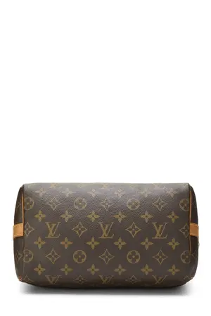 LOUIS VUITTON Monogram Speedy Bandouliere 25 - Brown