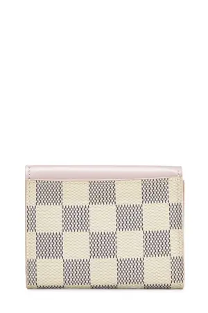 LOUIS VUITTON Damier Azur Zoe Wallet