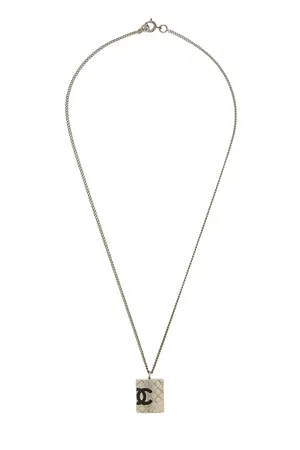 Chanel Cambon Necklace - Silver