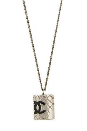 Chanel Cambon Necklace - Silver