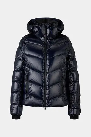 Bogner Saelly Quilted Jacket - Navy Blue