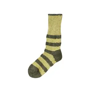 Kapital Flag Stripe Socks - Brown