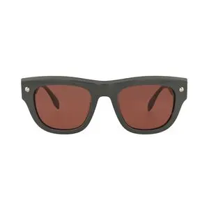 Alexander McQueen Square Frame Sunglasses - Grey
