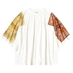 Kapital Jersey Bandanna Huge T-shirt - Brown