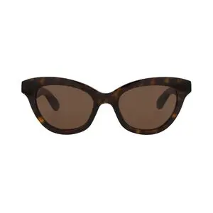 Alexander McQueen Cat Eye Sunglasses - Brown