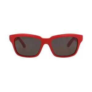 Balenciaga Square Sunglasses - Red