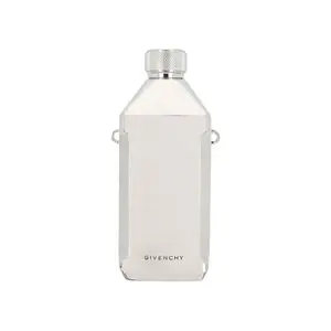 Givenchy Logo Engraved Stainless Steel Water Bottle - Silver