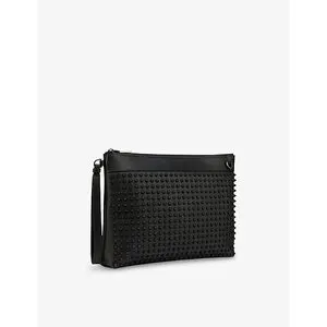 CHRISTIAN LOUBOUTIN Grained Leather Pouch