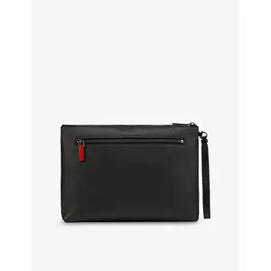 CHRISTIAN LOUBOUTIN Grained Leather Pouch