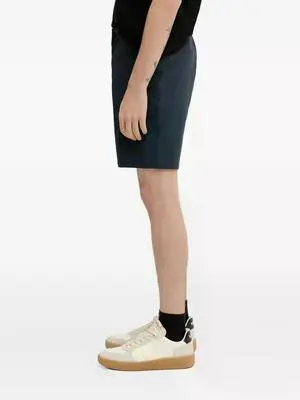 Fjallraven Logo-patch Shorts - Blue