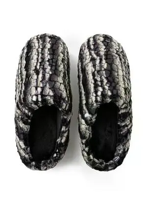SUBU Printed Plush Slippers