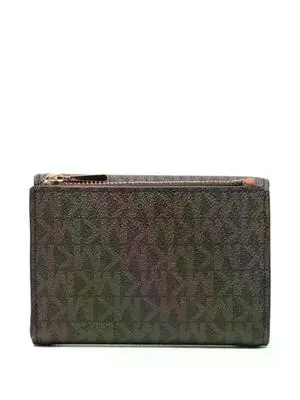 Michael Kors Medium Bryant Signature Logo Wallet - Brown