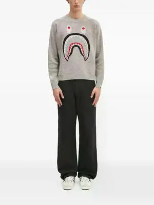 A BATHING APE Shark Raglan Sweater
