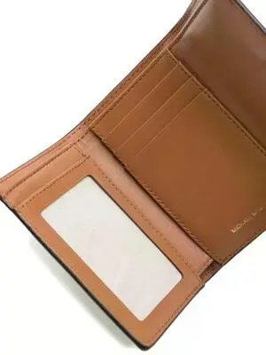 Michael Kors Medium Bryant Signature Logo Wallet - Neutrals