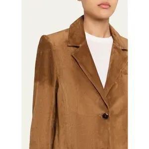 TWP Suede Car Coat