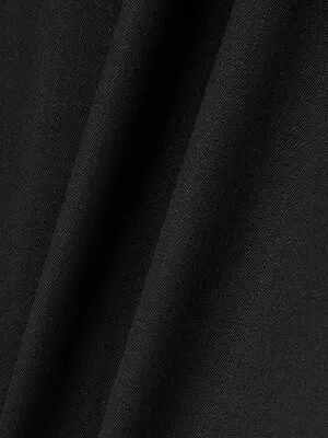 Alaïa Open-back Asymmetric Grain De Poudre Wool-blend Jumpsuit